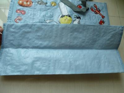 China Printed Bopp 15x38cm 120gsm Laminated PP Woven Bag for sale