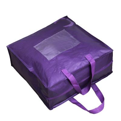 Cina Grande borsa tessuta di 140gsm 55cm CMYK polipropilene in vendita