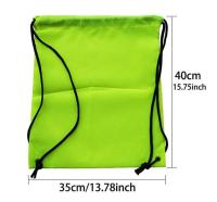 China Waterproof  Polyester SCG 600D 160gsm Draw String Bag for sale