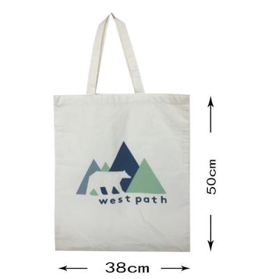 中国 100%自然なCMYK 38x50cm 4OZキャンバスの買い物袋 販売のため