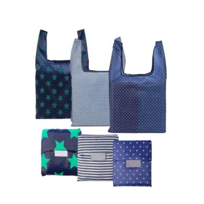 China Picknick 40cmx50cm 30cm 190T Nylon die het Winkelen Zak vouwen Te koop