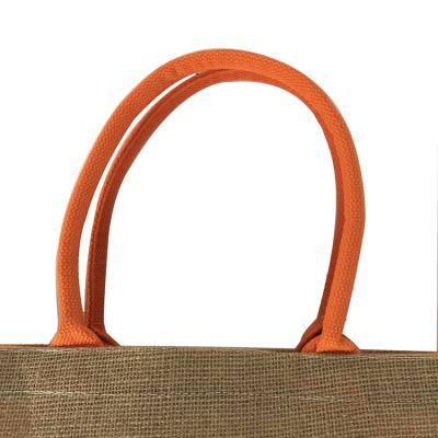 Cina 380gsm tela di iuta Tote Bag in vendita