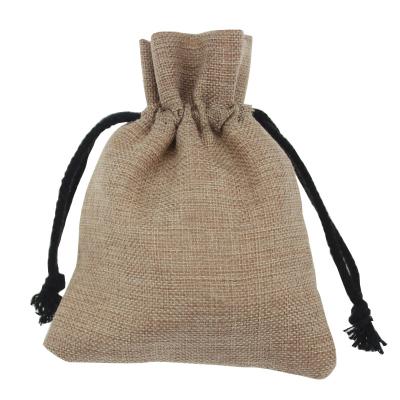 China Saco de compras da juta da corda do cordão 20cm 50cm à venda