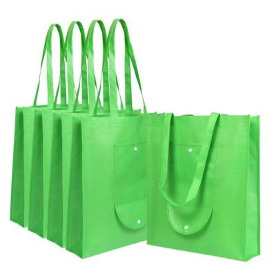 Cina 80gsm borsa non tessuta pieghevole stampata di TNT 35x12x40cm in vendita