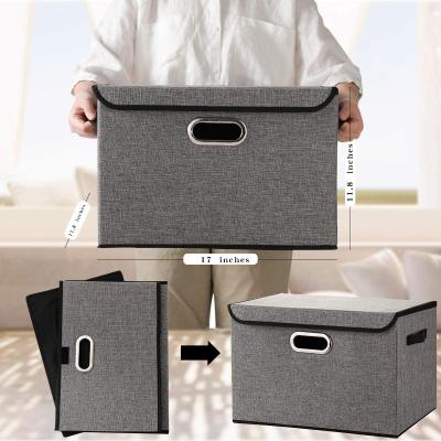 Cina Scatola pieghevole del tessuto dell'abbigliamento 10L 10KG 32x32x16cm in vendita