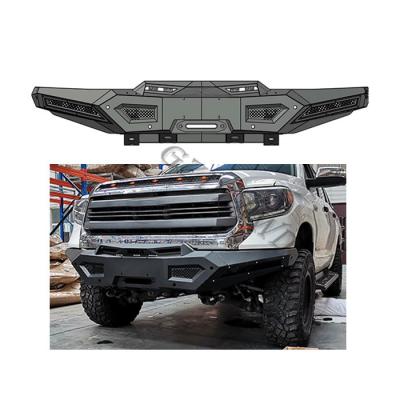 China Rolled Steel Front Bumper Guard For Tundra 2007-2020 Black for sale
