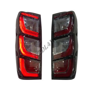 China Purple Horn LED Car Tail Light For Dmax 2021-2023 Rear Light Back Lamp for sale
