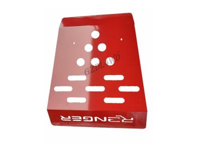 China Red Paint Steel Skid Plate For Ford Ranger PX PX2 Wildtrak 2012 2017 Engine Protector for sale