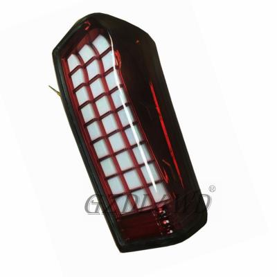 China Red Or Smoked Black Color 4x4 Driving Lights Car Tail Lights For Isuzu Dmax 2012-2019 for sale