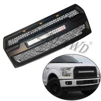 Cina Maglia anteriore automatica della griglia di stile del rapace con 120w LED Antivari per Ford F150 2015-2017 in vendita