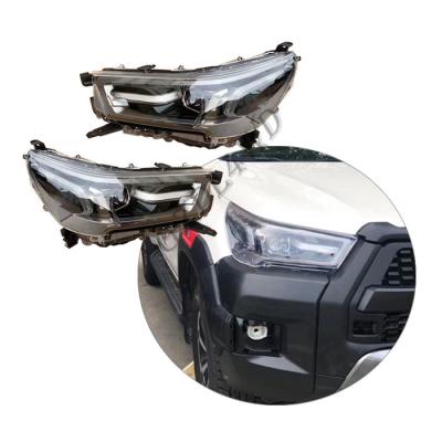 Cina I fari dell'automobile sono adatto al faro di ringiovanimento del viso LED dei corredi del corpo 4x4 di Toyota Hilux 2021 in vendita