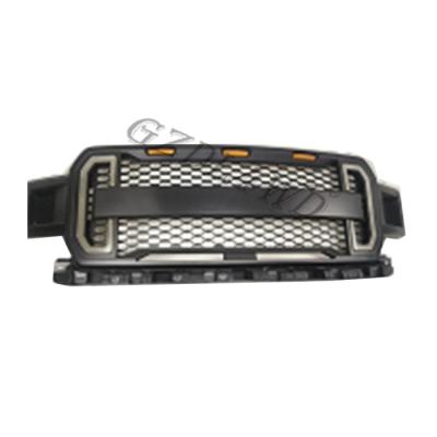 Cina Sostituzione di stile di Front Grill Mesh Grille Raptor per Ford F150 2018 2019 2020 con Drl & le luci di segnalazione di giro e 3 ambrati in vendita