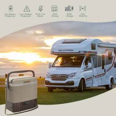 Cina Frigorifero portatile 12V 24V frigorifero da campeggio con pannello solare in vendita