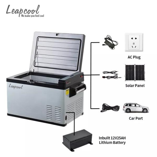 Quality OEM 45W Car Refrigerator Multi-Function Home Travel Vehicular Fridge with for sale