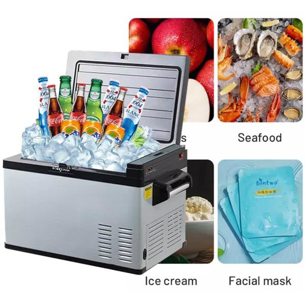 Quality OEM 45W Car Refrigerator Multi-Function Home Travel Vehicular Fridge with for sale