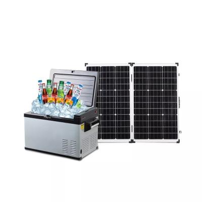 Quality Mini frigorifero solare frigorifero per auto campeggio mini frigorifero portatile alimentato a batteriafor sale