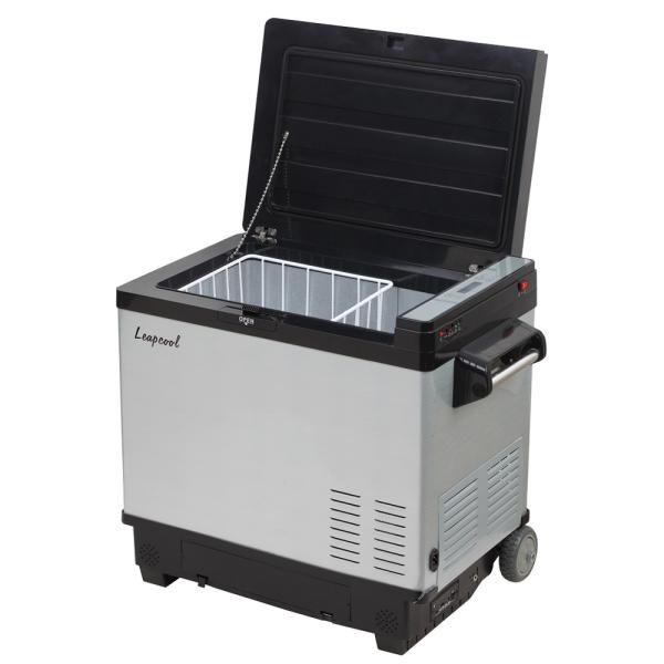 Quality Solar Car Fridge Outdoor Freezer with Lithium Battery and Refrigerator Cooling for sale