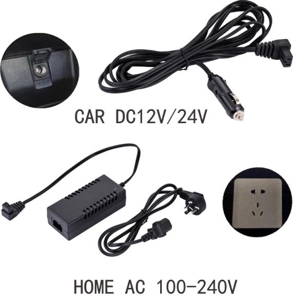 Quality Grade 1 Energy Efficiency Rating 30L Portable Mini DC Car Fridge for Off Road for sale