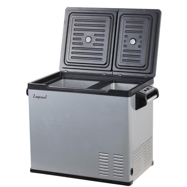 Quality Multi-Functional 50L Dual Temperature Car Fridge Freezer Perfect for Picnics and for sale