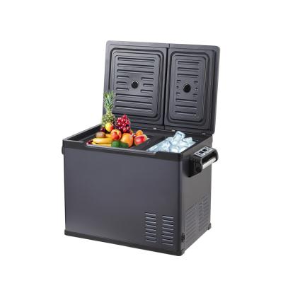 Cina 16 kg doppio controllo 30L DC12V 24V frigorifero auto frigorifero pannello solare alimentato per campeggio in vendita