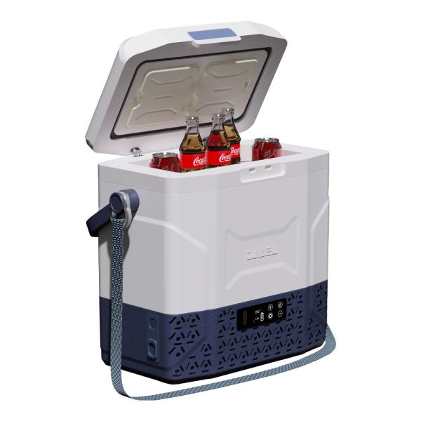 Quality Vehicle Camping Refrigerator 12v Freezer Fridge with Panel and Compressor for sale
