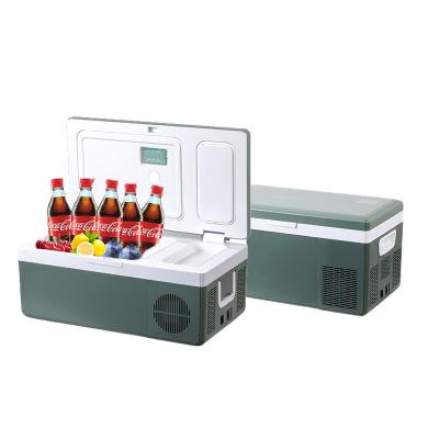 Cina Temperatura regolabile 12V 24V auto portatile piccolo frigorifero 25L mini frigorifero di viaggio in vendita