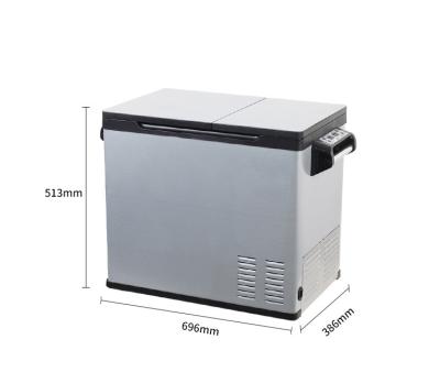 Cina Mini frigorifero portatile 2023 frigorifero auto retro stretto per campeggio all'aperto Dc12/24V in vendita