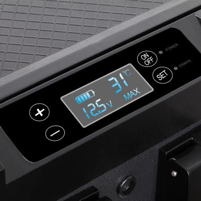 China CE RoHS FCA Certificado Grande Capacidade Negro Refrigerador de Design Mecânico para Exterior à venda