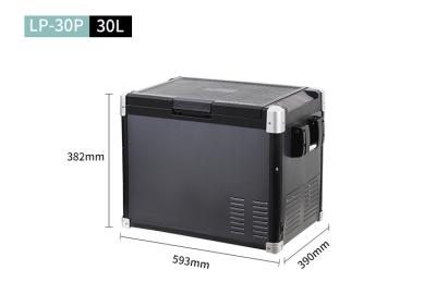 China CE RoHS FCA Certificado Grande Capacidade Negro Refrigerador de Design Mecânico para Exterior à venda