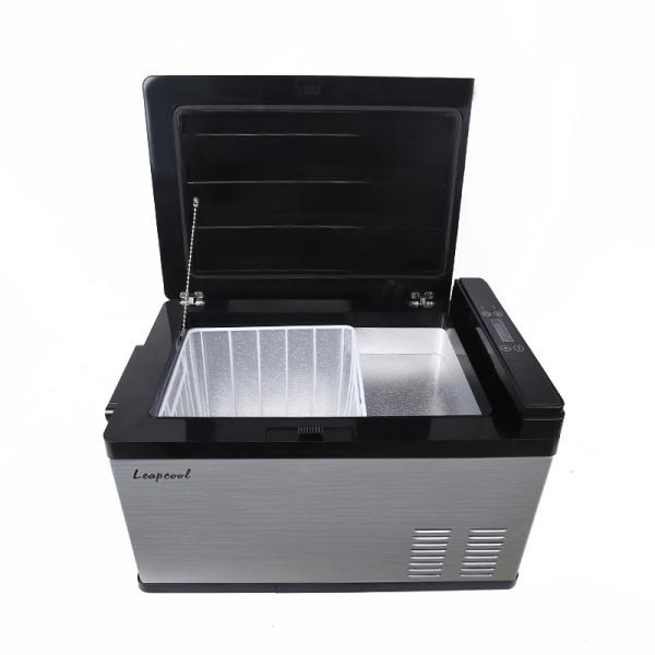 Quality Morandi Design Style DC 12V Car Fridge Portable Fridge Compressor Refrigerator for sale