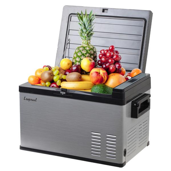 Quality Shopee 25L Mini Car Fridge PORTABLE Installation Manual Defrost 12v DC Single Door for sale