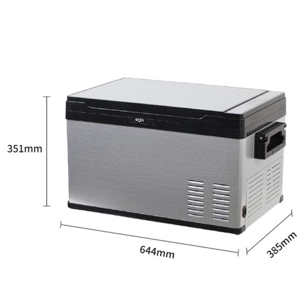 Quality 12V/24V Car Camping Portable Fridge Refrigerator for Outdoor and Car Adventures for sale