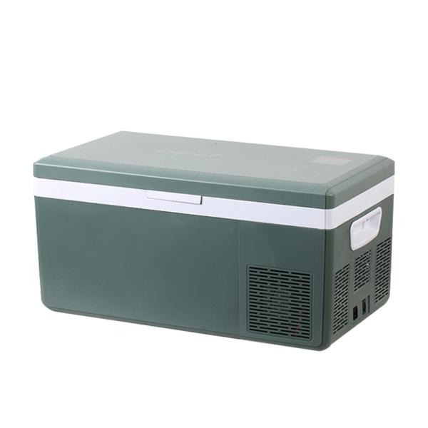 Quality Road Trip 15L Portable Car Mini Fridge with LED Display and Freezer Cooling Mode for sale