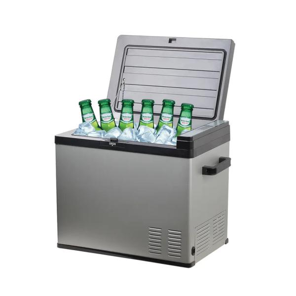 Quality Portable 12 24 Volt DC Compressor Refrigerator And Freezer For RV Car Truck for sale