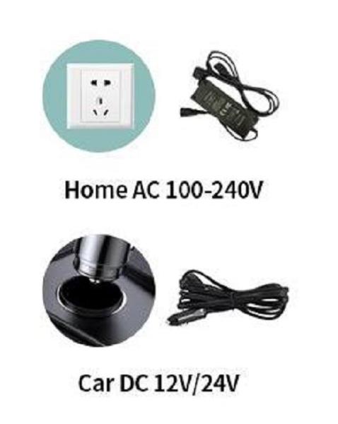 Quality Portable 12 24 Volt DC Compressor Refrigerator And Freezer For RV Car Truck for sale