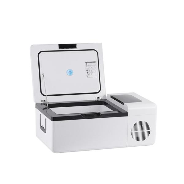 Quality Car Fitment 15L 12V DC Portable Solar Power Car Cooler Freezer For Trip/Camping for sale