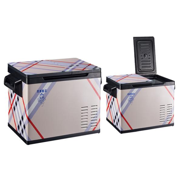 Quality Stainless Steel Material Mini Refrigerator 12v 24v Vertical Fridge For Yacht for sale