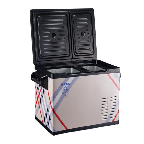 Quality Stainless Steel Material Mini Refrigerator 12v 24v Vertical Fridge For Yacht for sale