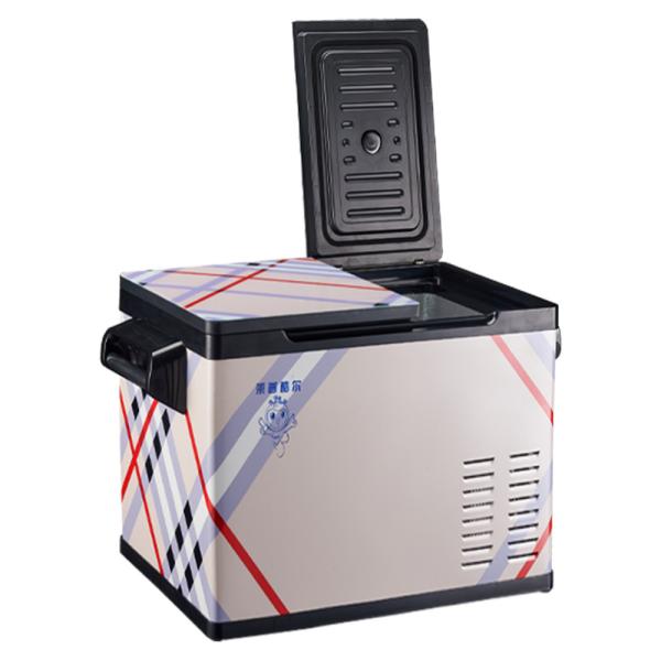 Quality Stainless Steel Material Mini Refrigerator 12v 24v Vertical Fridge For Yacht for sale