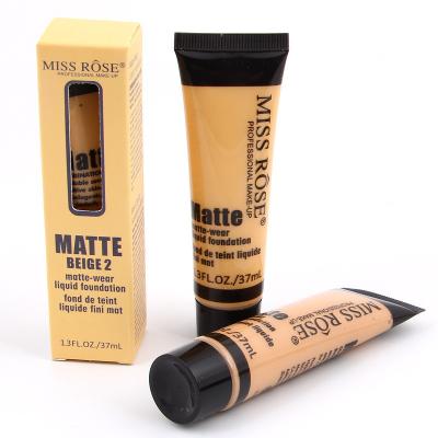 China Professional Base Matte Liquid Foundation Makeup Waterproof Face Concealer Foundation Cosmetics for sale