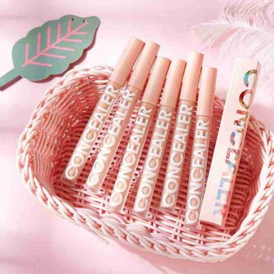 China Hot Eyes Face Concealer Liquid Cover Dark Circles Acne Natural Make up Effect Anti cernes Base Foundation Cream Makeup Cosmetics for sale