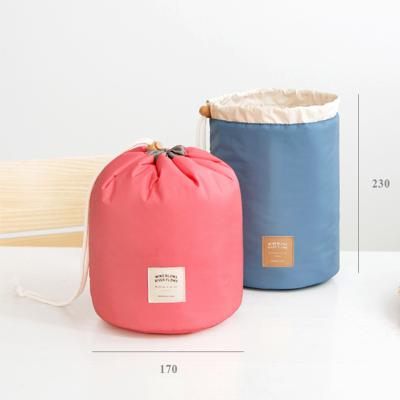 China New Cosmetic Bag  Hot Sale Fashion Round Waterproof Makeup Bag Travel MakeUp Organizer Female Storage Toiletry Kit Pouch for sale