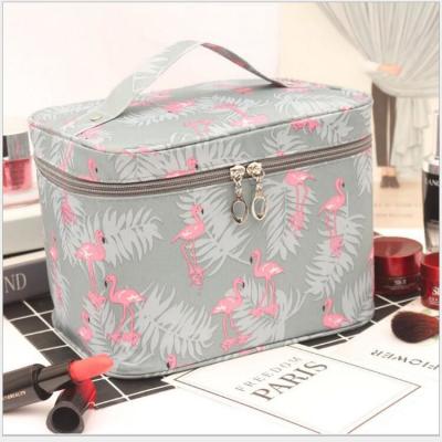 China New Travel Waterproof Portable Women Makeup Bag High Capacity Toiletries Organizer Storage Cosmetic Cases for sale