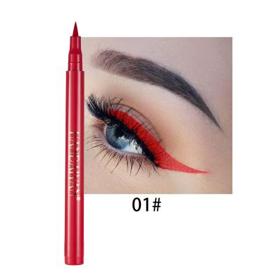 China Hot Sale Colorful Liquid Eyeliner Fast Dry No Smudge Waterproof Eyeliner Pencil for sale