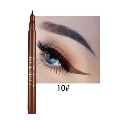 China Hot Sale Colorful Liquid Eyeliner Fast Dry No Smudge Waterproof Eyeliner Pencil for sale