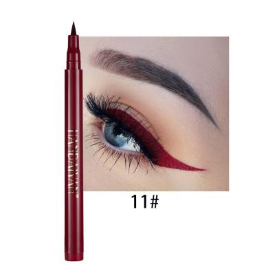 China Hot Sale Colorful Liquid Eyeliner Fast Dry No Smudge Waterproof Eyeliner Pencil for sale