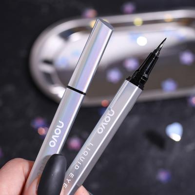 China Eyes Liner Liquid Make Up Pencil Waterproof Black Double-ended Makeup Stamps Eyeliner Pencil for sale