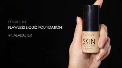 China Face Liquid Foundation Cream Full Coverage Concealer Oil-control Easy to Wear Soft Face Makeup Foundation for sale