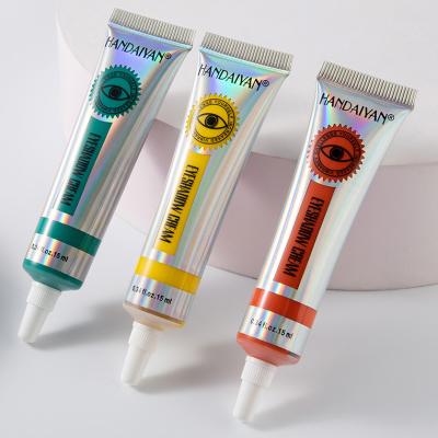 China Brighten Eyeshadow Cream Eyes Easy to Wear Eye Shadow Green Purple Make up Long-lasting Makeup Shadows Cosmetics for sale