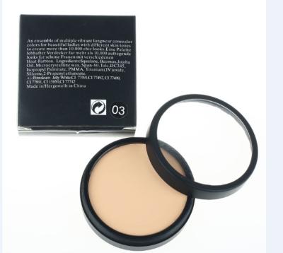 China Wonderful  Private Label Long Lasting Smooth Sweatproof Long Lasting Makeup  Cosmetics Makeup Concealer Pallet for sale